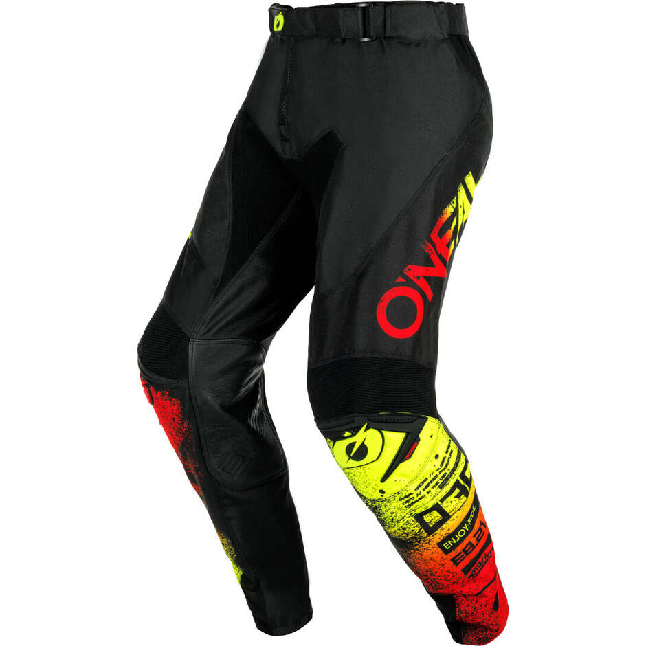 Oneal MAYHEM SCARZ Cross Enduro Motorcycle Pants Black/Red For Sale ...