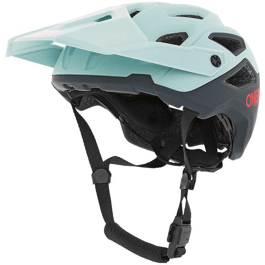 Oneal Mtb eBike Pike Solid Bike Helmet Blue Light Blue Red For Sale ...