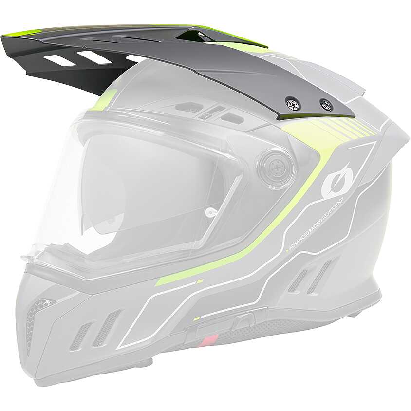 O'NEAL Visor for SIERRA RS ECHO Helmet Black Fluorescent Yellow For ...