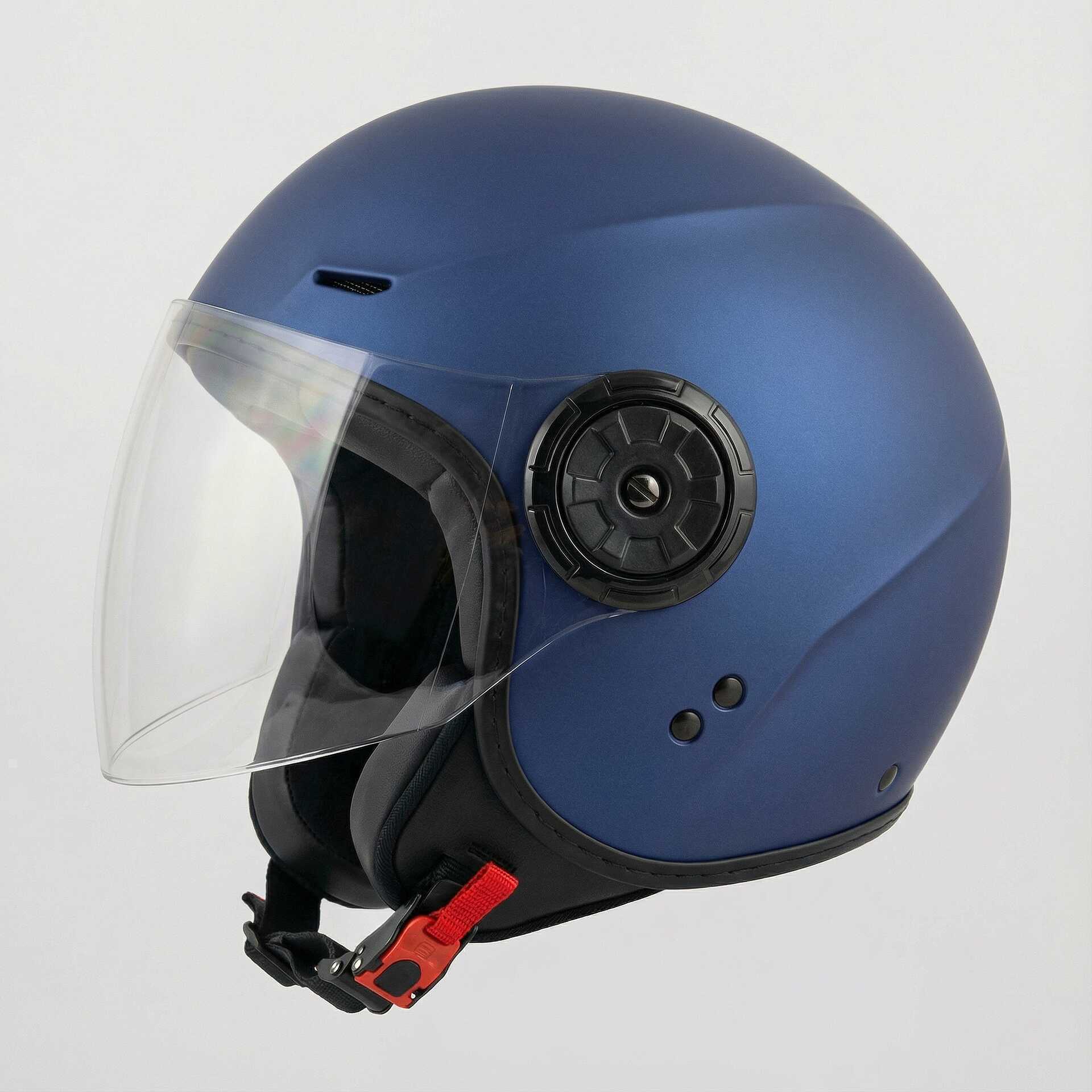 Origine GARDA Mono Jet Motorcycle Helmet Matte Blue For Sale Online ...