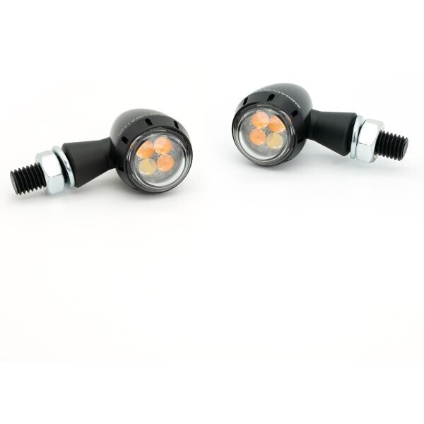 Pair of 2in1 Motorcycle Front Indicators Barracuda S-LED 2 B-Lux ...