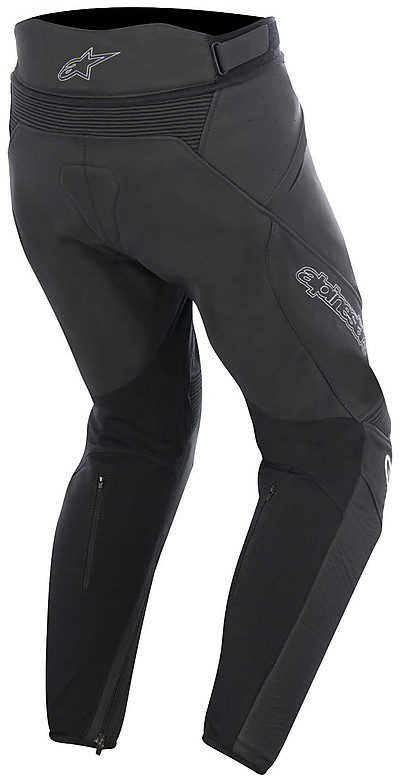 Pantalon Cuir Alpinestars Jagg Noir Blanc Vente en Ligne - Outletmoto.eu