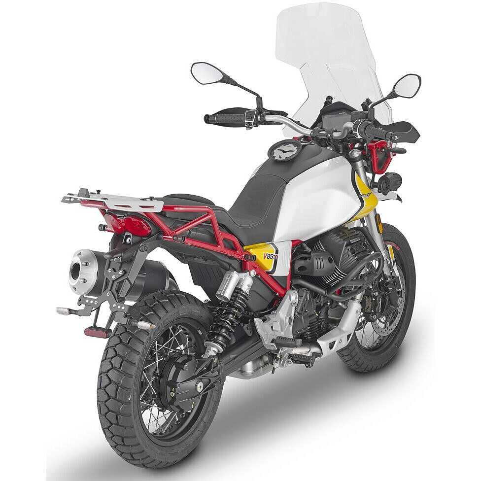 Paramotore tubolare nero Slider integrato Givi TN8203 Per MOTO GUZZI ...