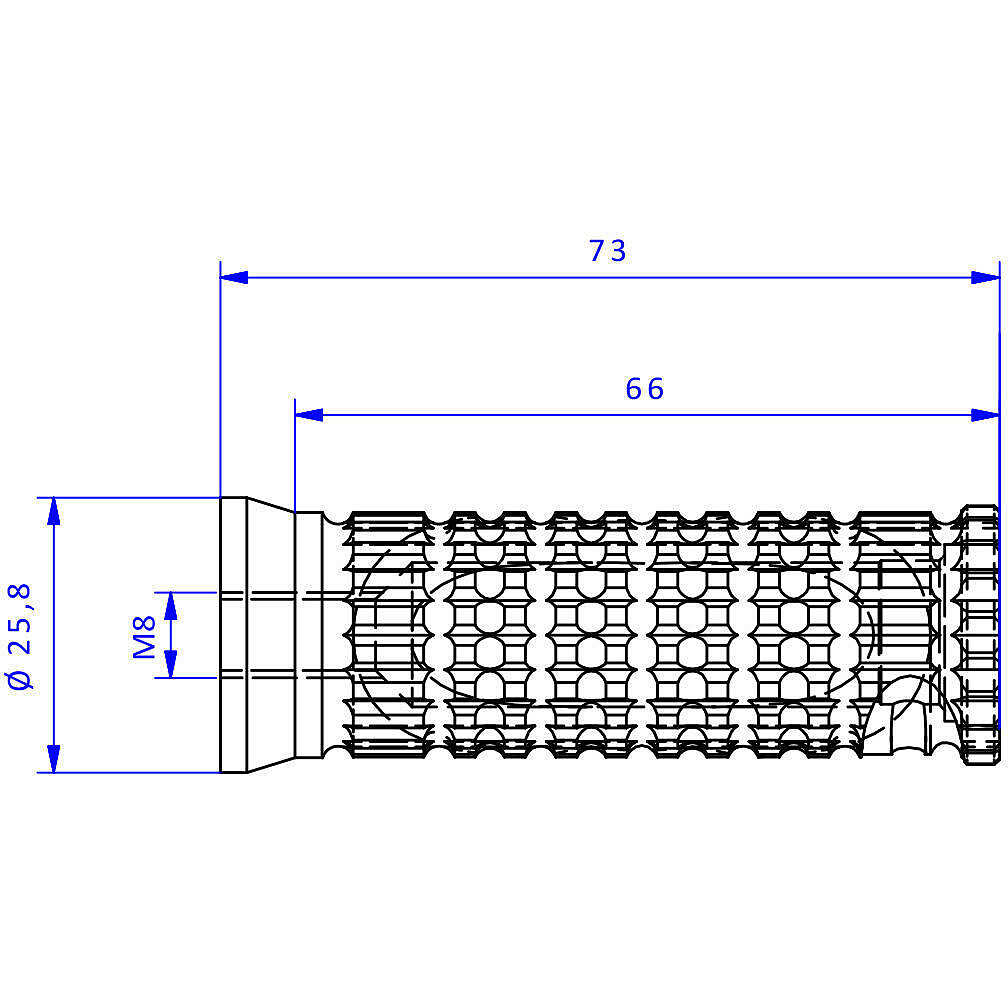 Poggiapiedi fissi - Universali M8 M6 CNC Racing PC106 Argento Vendita ...