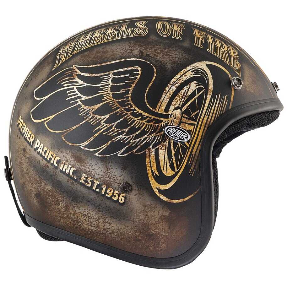 Premier Custom Jet Motorcycle Helmet CLASSIC OP9BM For Sale Online ...