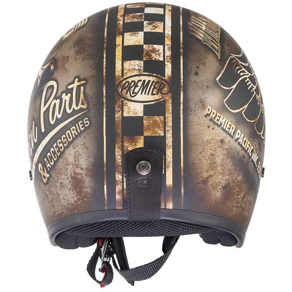 Premier Custom Jet Motorcycle Helmet CLASSIC OP9BM For Sale Online ...