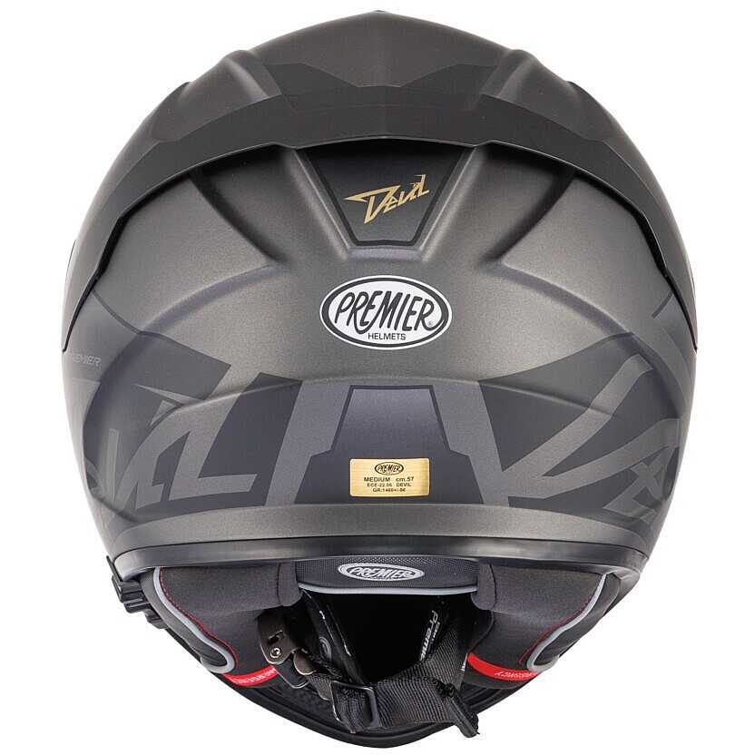 Premier DEVIL MN17BM Full Face Motorcycle Helmet For Sale Online ...