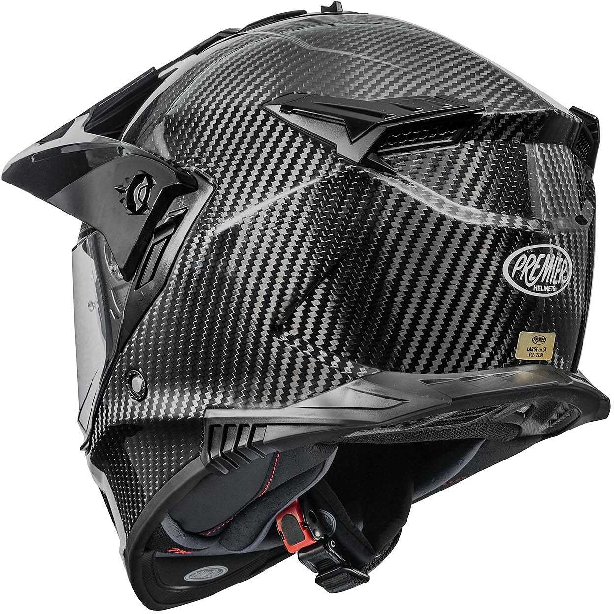 Premier DISCOVERY CARBON Full Face Carbon Motorcycle Helmet For Sale ...