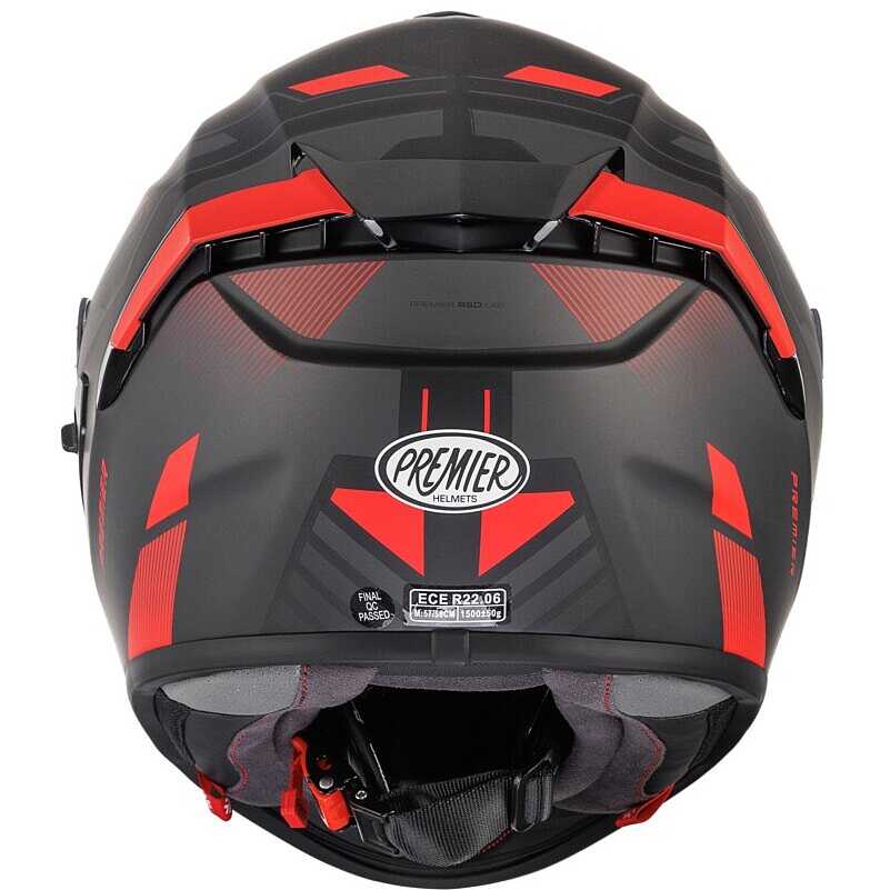 Premier EVOLUZIONE PR92BM Full Face Motorcycle Helmet For Sale Online ...