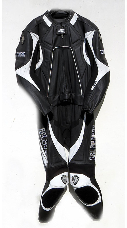 Professional Leather Motorcycle Overalls Arlen Ness Divisible LS2 3209 ...