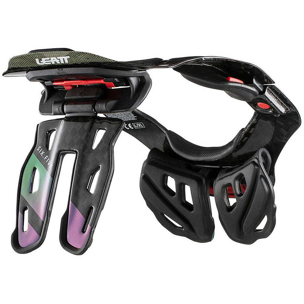 Professional Motorcycle Collar Leatt Neck Brace GPX 6.5 Carbon Hologram ...