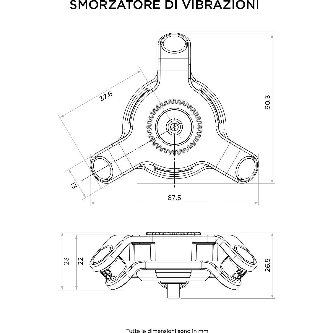 Quad Lock QLA-VDM Vibration Damper For Sale Online - Outletmoto.eu