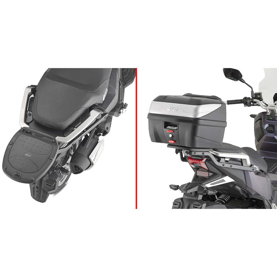 Rear rack for Monolock top case Givi SR7069 For SYM ADX 125 (24) For ...