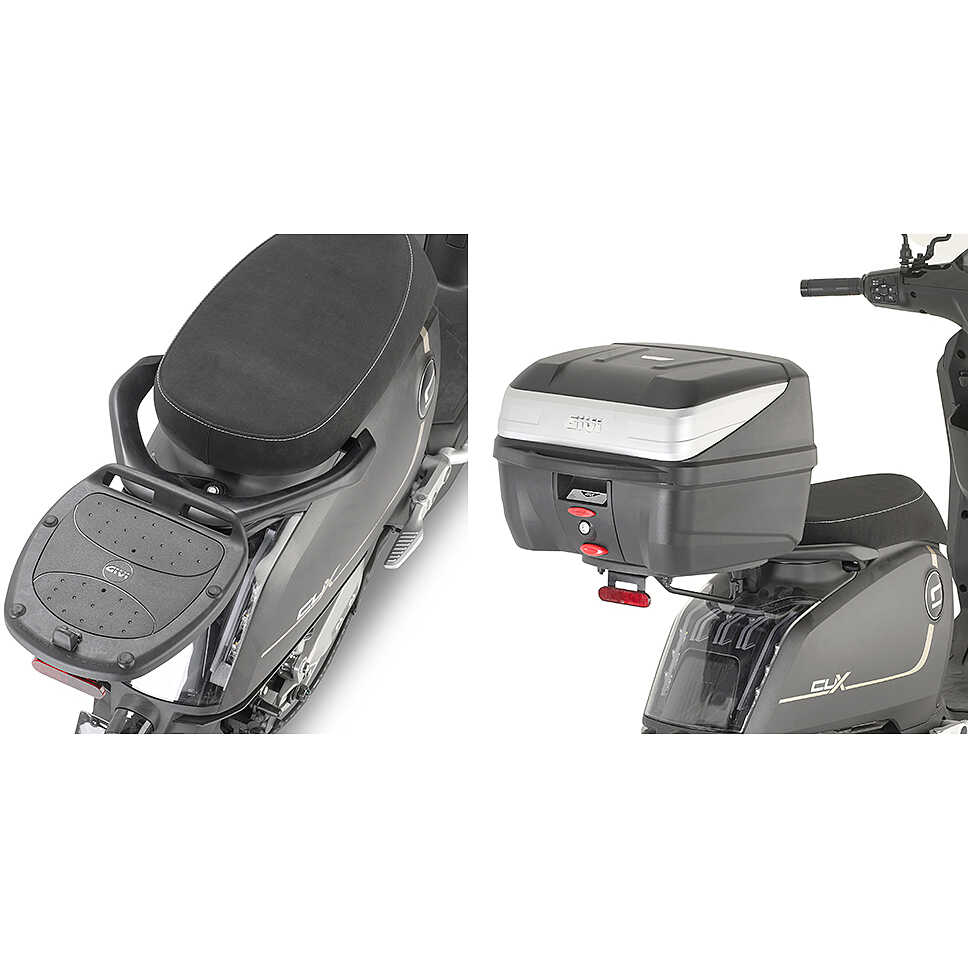 Rear rack for Monolock top case Givi SR8831 For SUPER SOCO CUX (21 > 24 ...