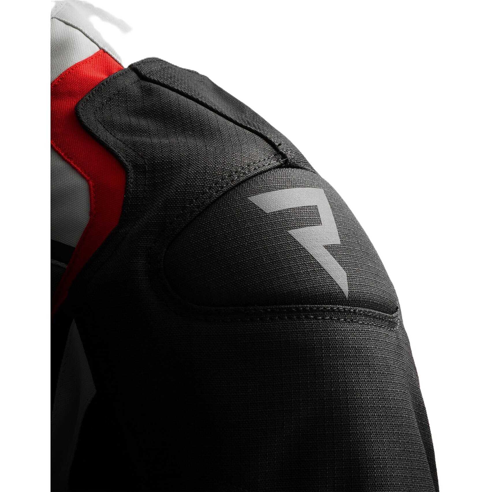 Rebelhorn BORG II Fabric Motorcycle Jacket Black Grey Red For Sale ...