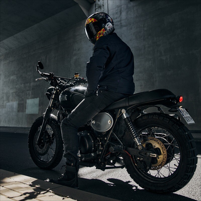 Rebelhorn HUNTER Black Motorcycle Jacket For Sale Online - Outletmoto.eu