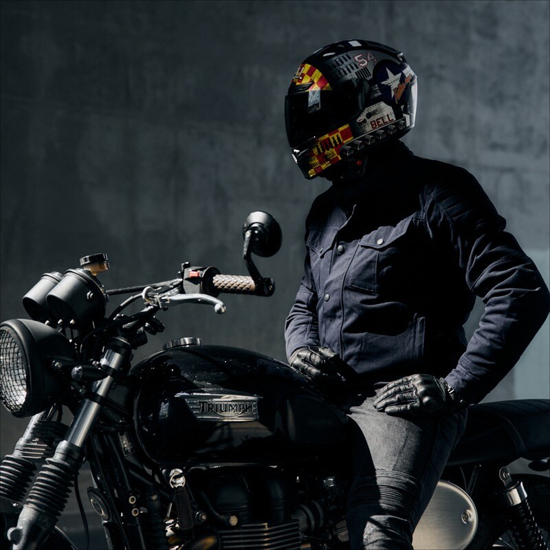 Rebelhorn HUNTER Black Motorcycle Jacket For Sale Online - Outletmoto.eu