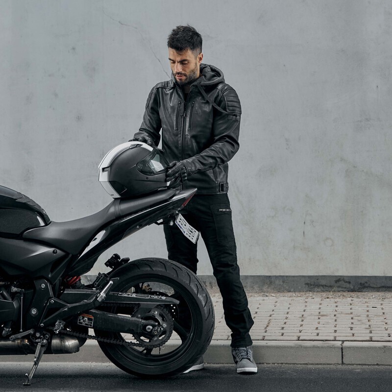 Rebelhorn IMPALA Leather Motorcycle Jacket Black For Sale Online ...