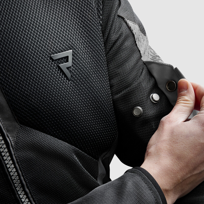 Rebelhorn JAX Motorcycle Jacket Black Grey For Sale Online - Outletmoto.eu