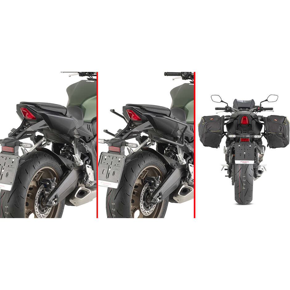REMOVE-X Givi TR1208 Side Frames For HONDA CB 650 R (21 > 24); CBR 650 ...
