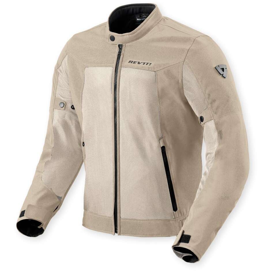 Rev'it ECLIPSE 2 Sand Perforated Summer Motorcycle Jacket For Sale Online - Outletmoto.eu
