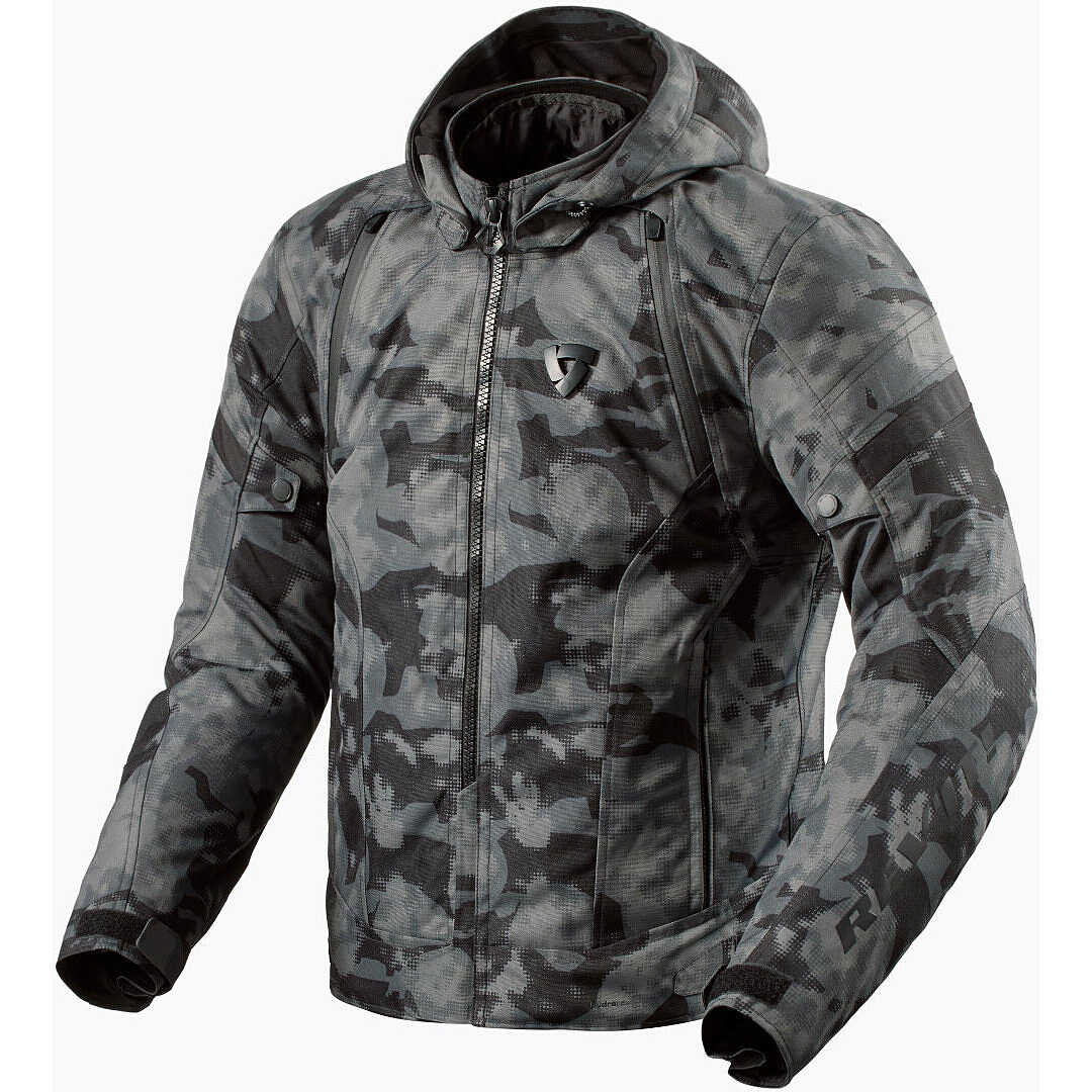 Rev'it FLARE 3 H2O Motorradjacke, Dunkelgraues Tarnmuster Online ...