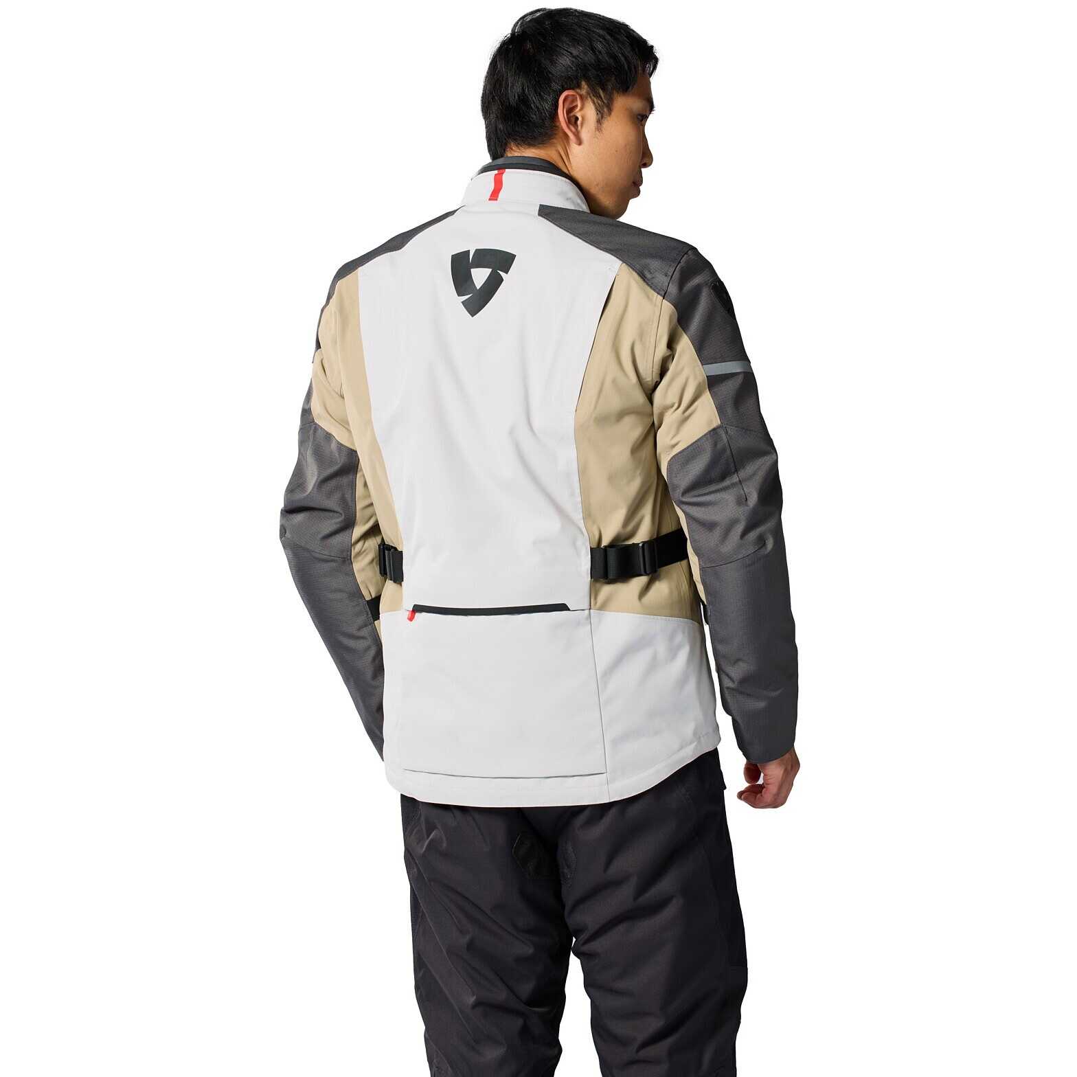 Rev'it Horizon 3 H2O Motorcycle Jacket, Sand Grey For Sale Online ...