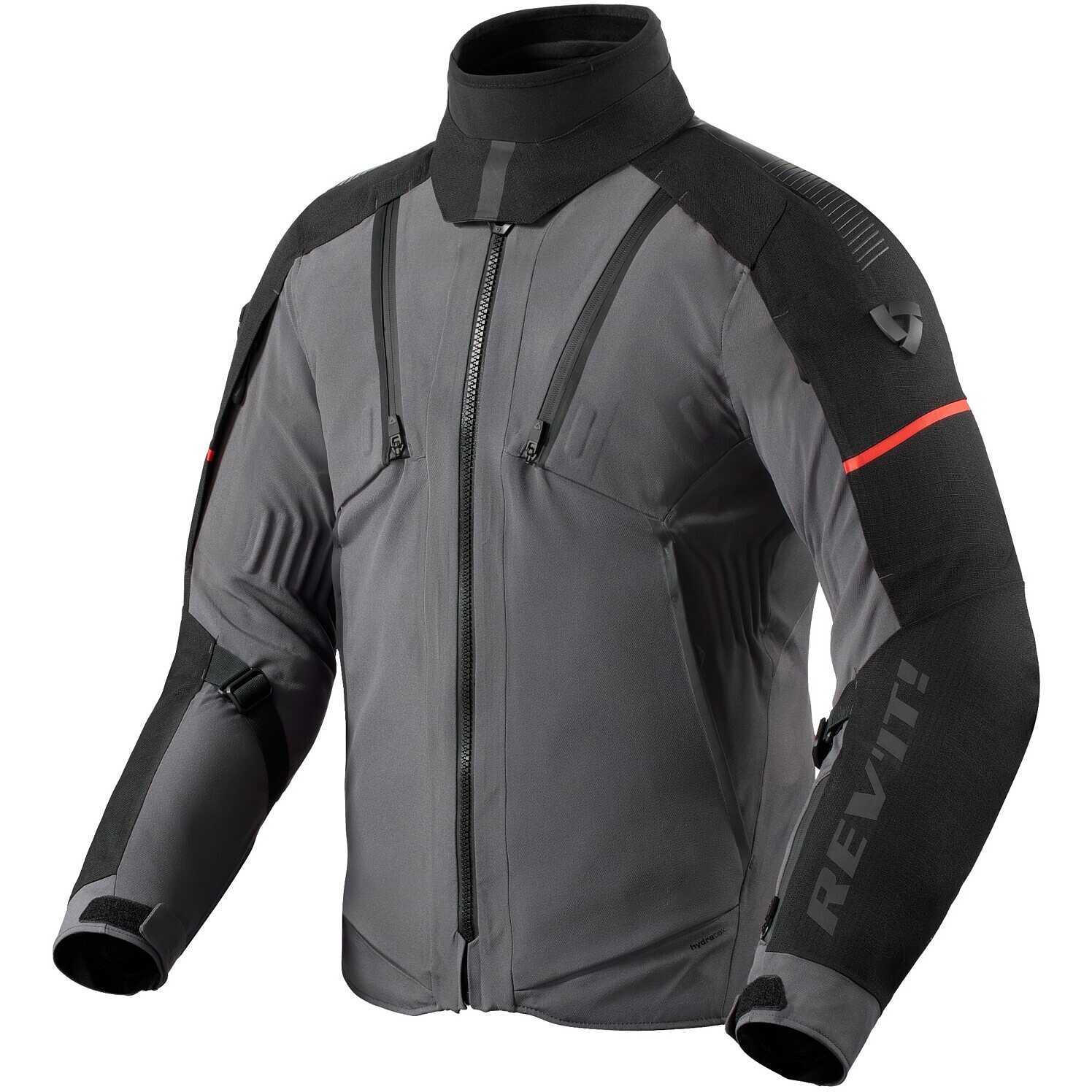Rev'it INERTIA H2O Touring Motorcycle Jacket Gray Black For Sale Online ...