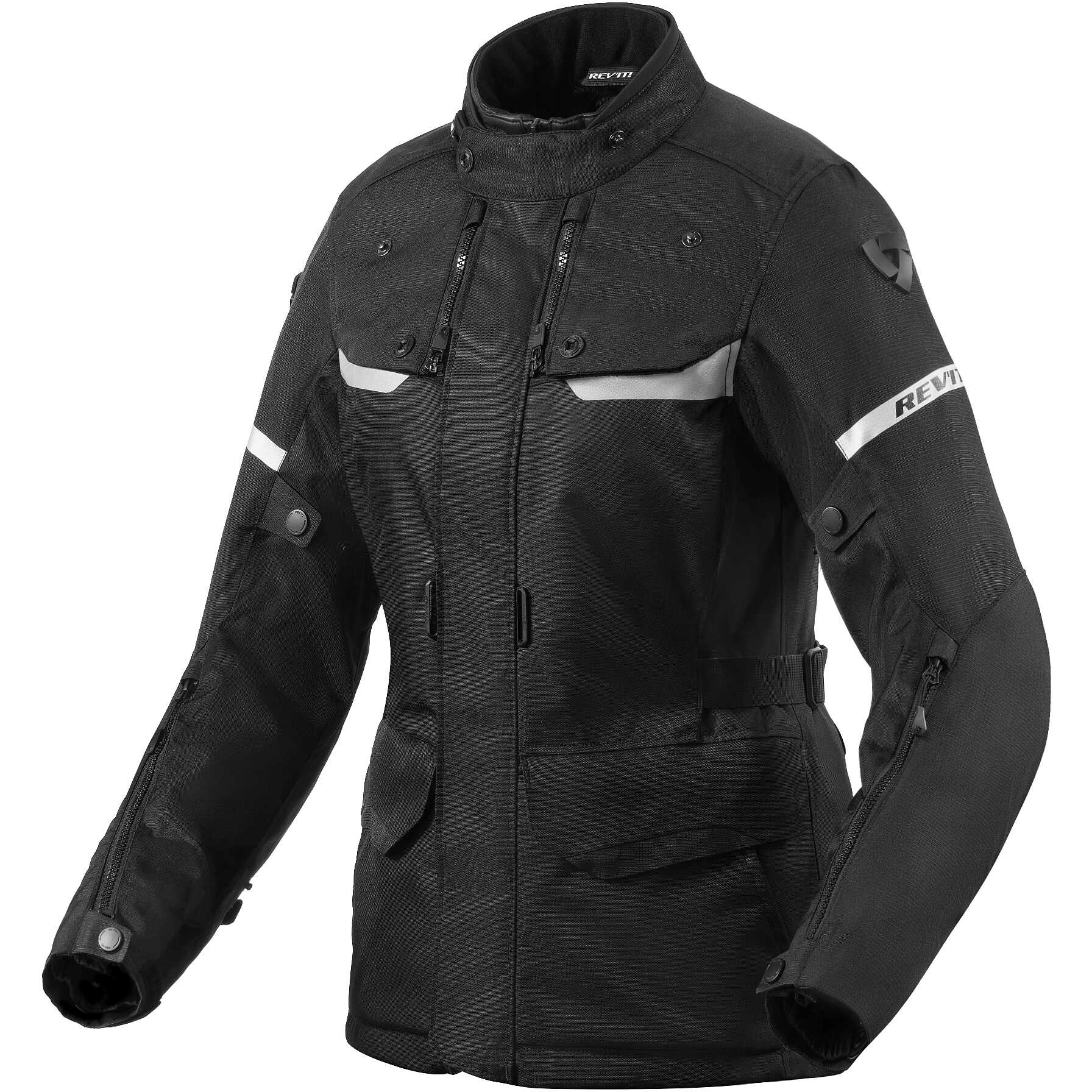 Rev'it OUTBACK 4 H2O LADIES Touring Damen Motorradjacke Schwarz Online ...