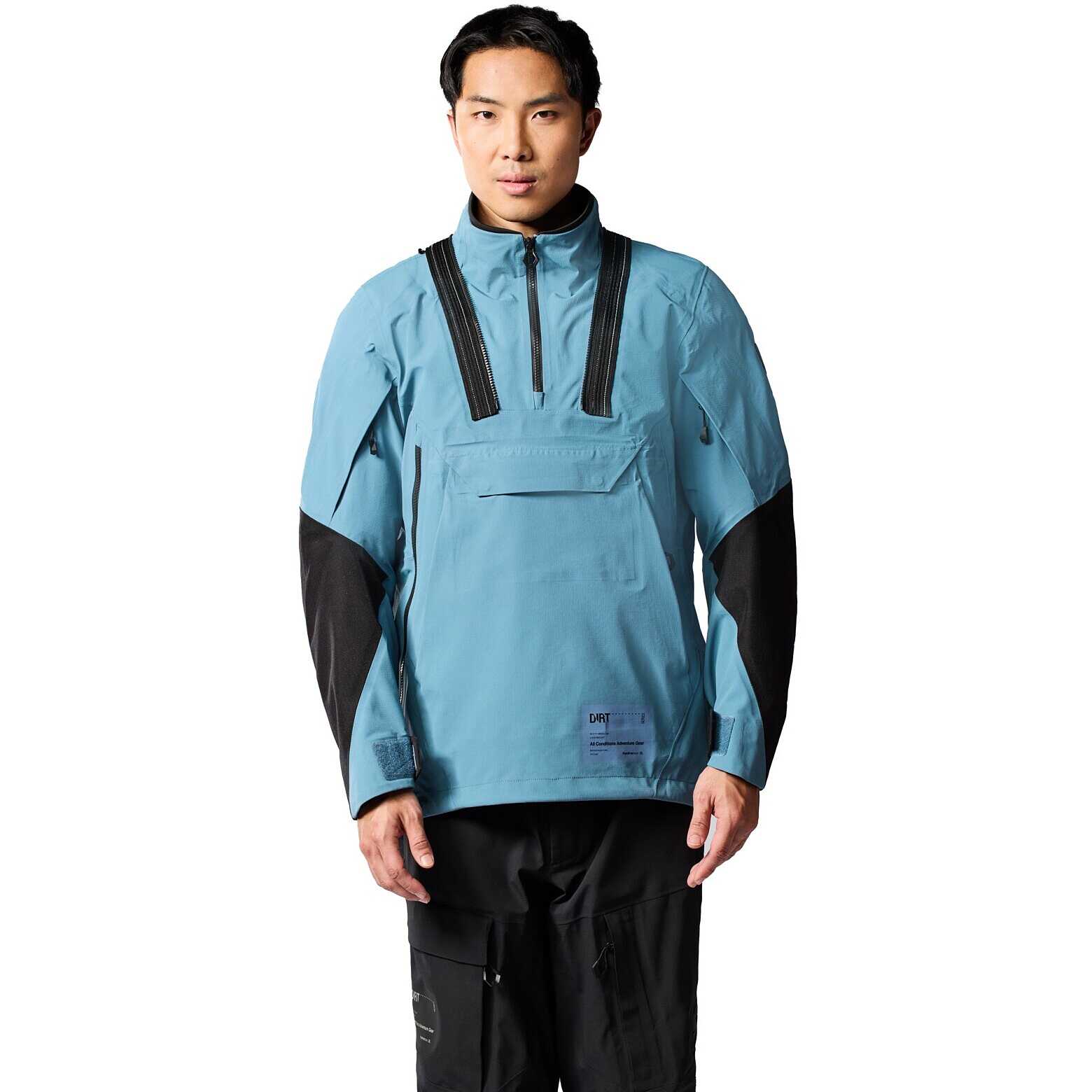 Rev'it Smock Blackwater 3 H2O Motorcycle Jacket Blue Black For Sale ...