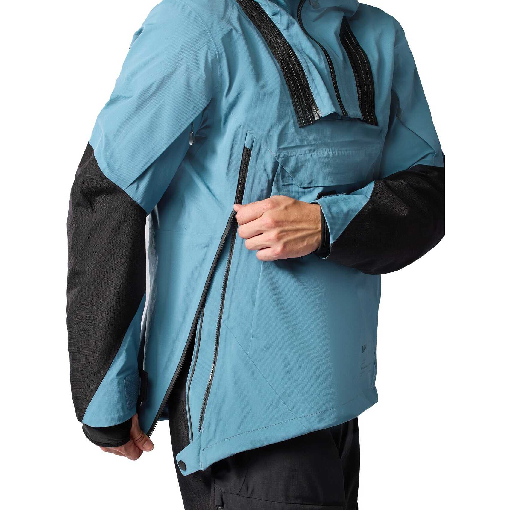 Rev'it Smock Blackwater 3 H2O Motorcycle Jacket Blue Black For Sale ...