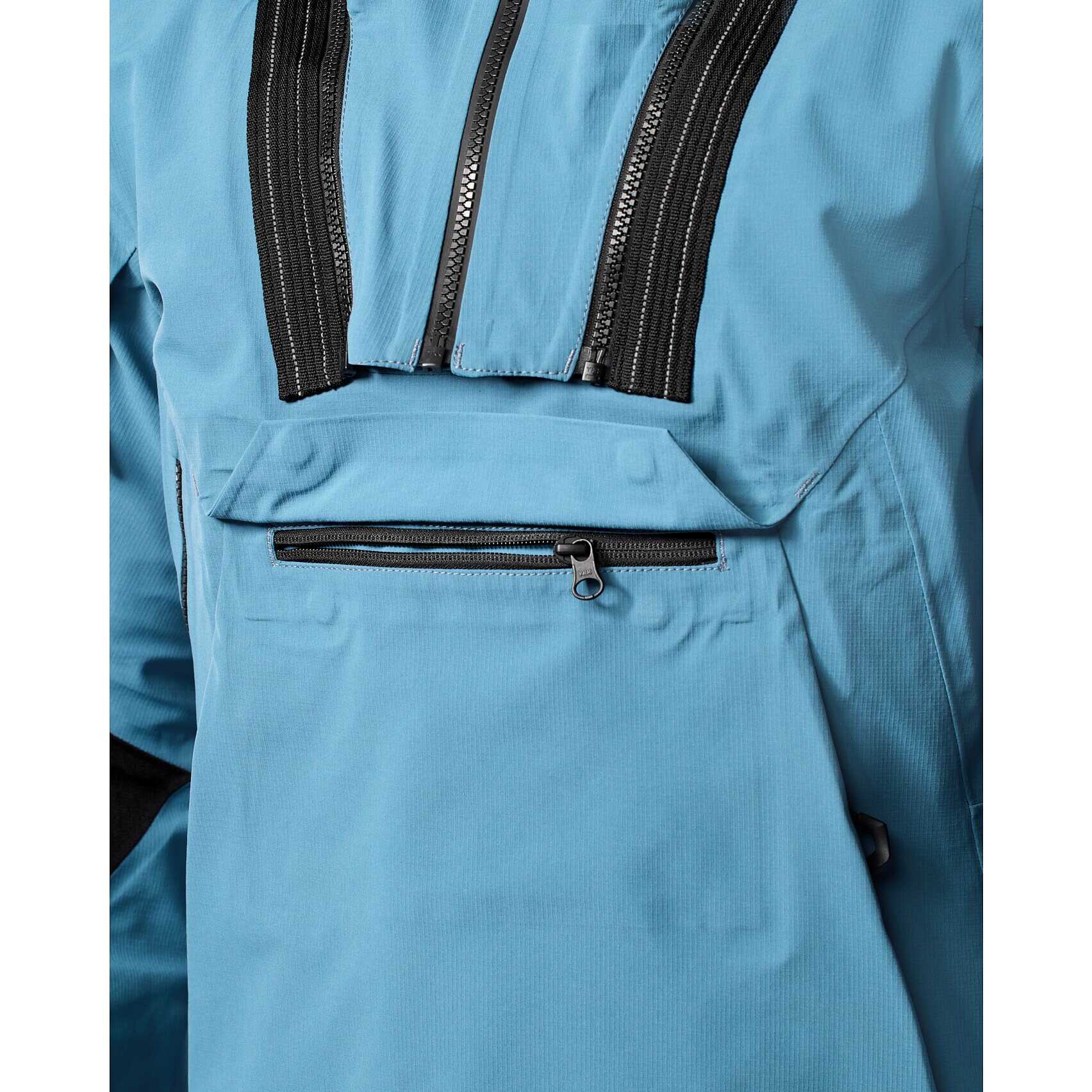 Rev'it Smock Blackwater 3 H2O Motorcycle Jacket Blue Black For Sale ...