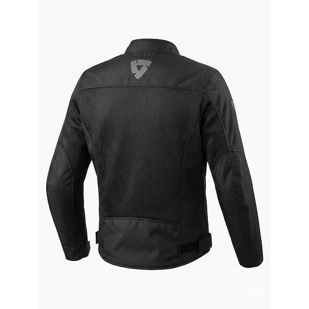 Rev'it SOLE Perforated Summer Motorcycle Jacket Black For Sale Online ...