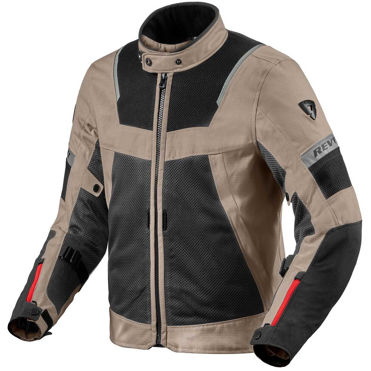 Rev'it TORNADO 4 H2O Fabric Motorcycle Jacket Sand Black For Sale ...