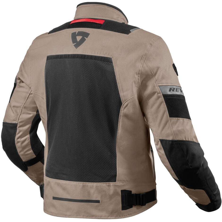 Rev'it TORNADO 4 H2O Fabric Motorcycle Jacket Sand Black For Sale ...