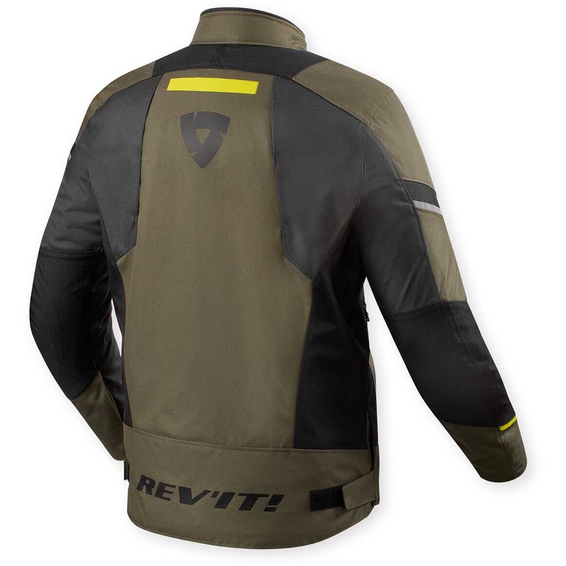 Rev'it Undulate H2O Motorcycle Jacket Asphalt Anthracite For Sale ...