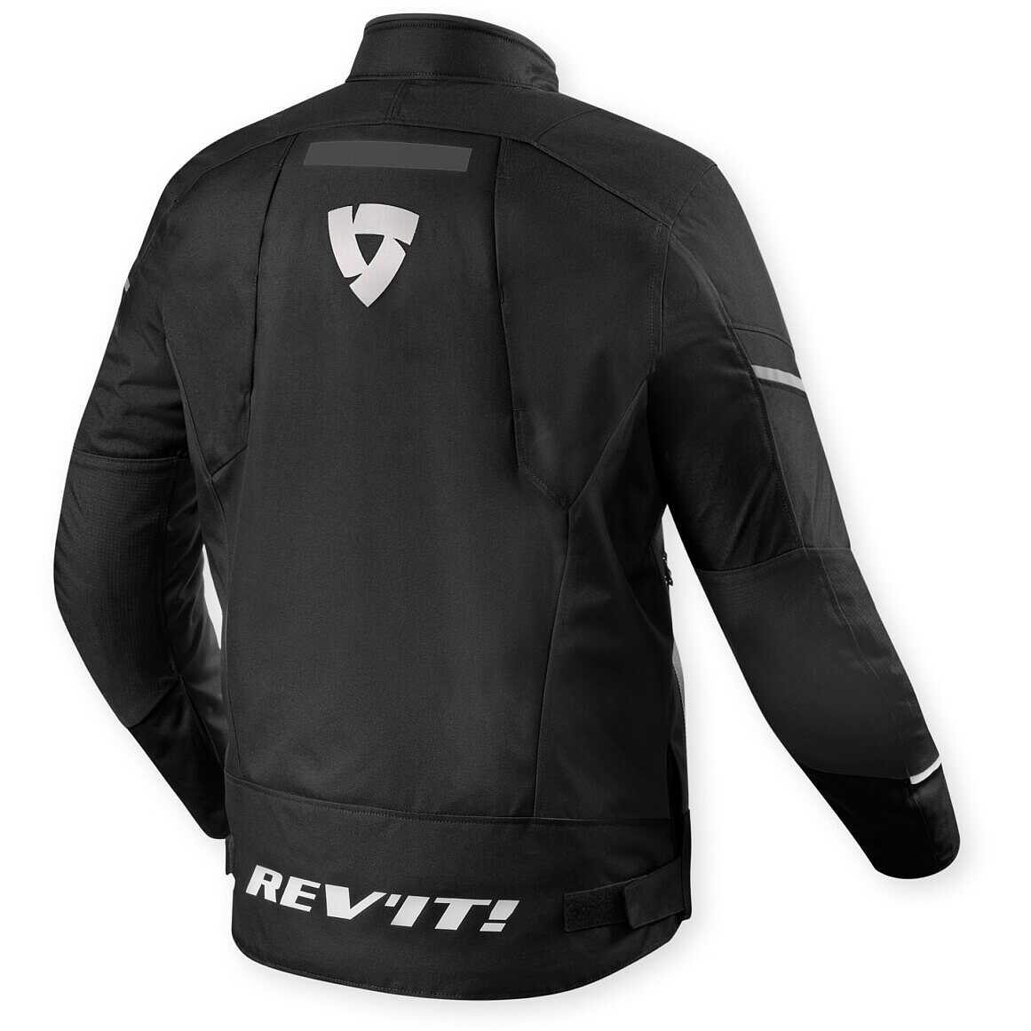 Rev'it Undulate H2O Motorcycle Jacket Black White For Sale Online ...