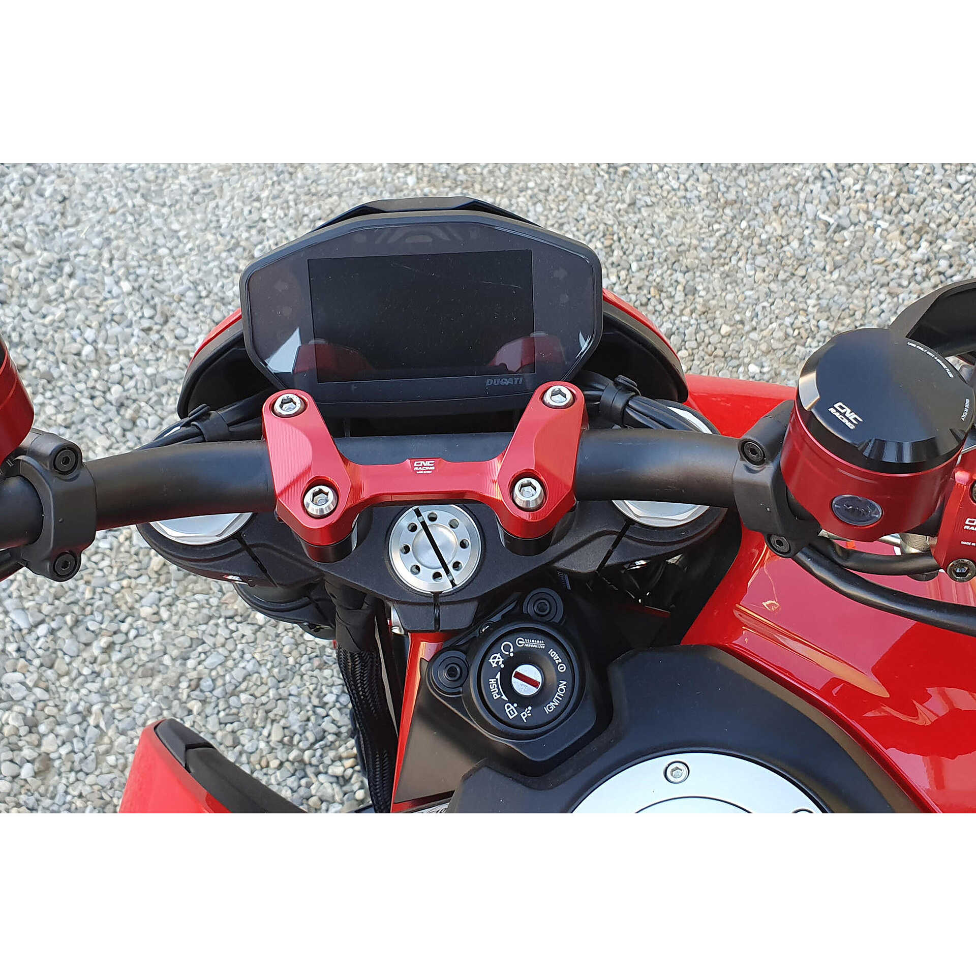 Riser RM254 for Ducati Hypermotard 950 CNC Racing Red For Sale Online ...