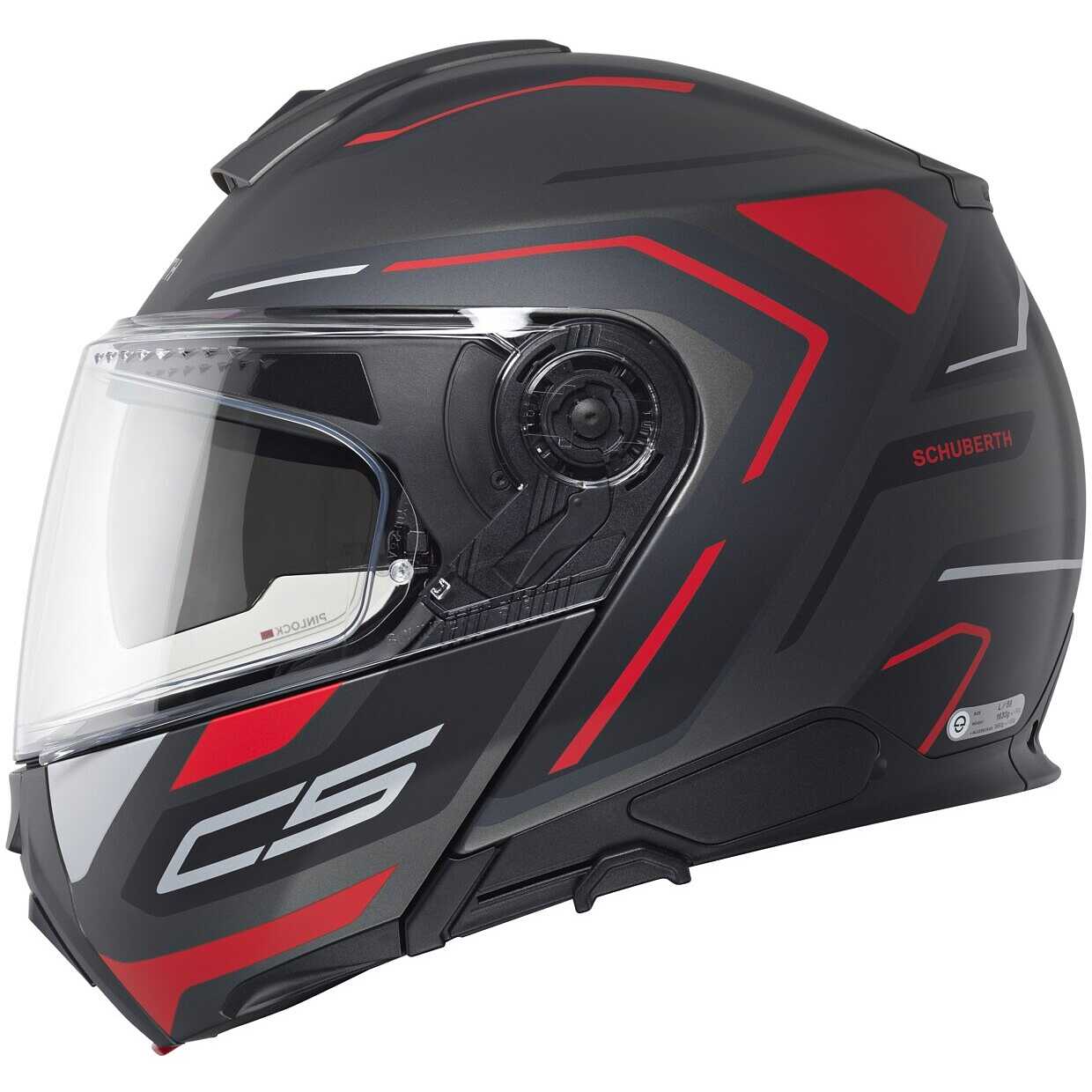 Schuberth C5 OMEGA Anthracite Modular Motorcycle Helmet P/J For Sale ...