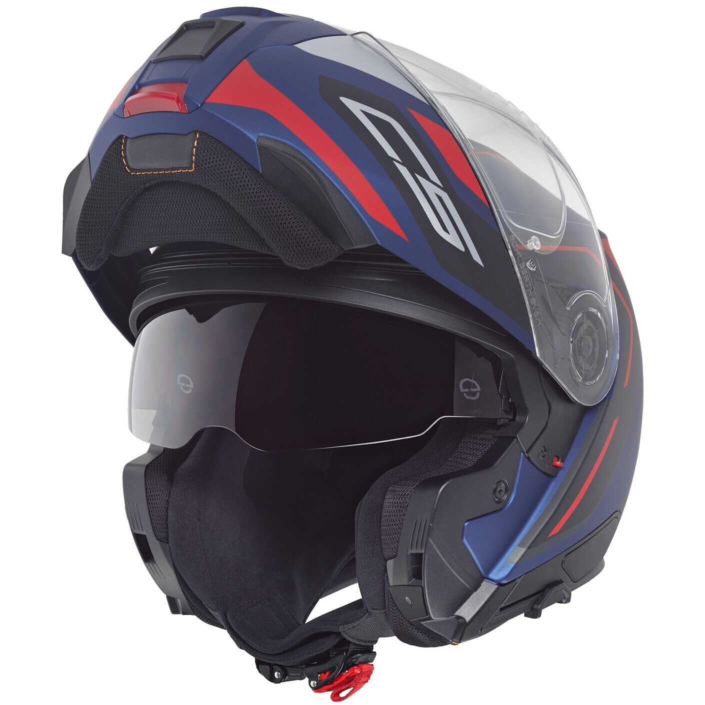 Schuberth C5 OMEGA Blue Modular Motorcycle Helmet P/J For Sale Online ...