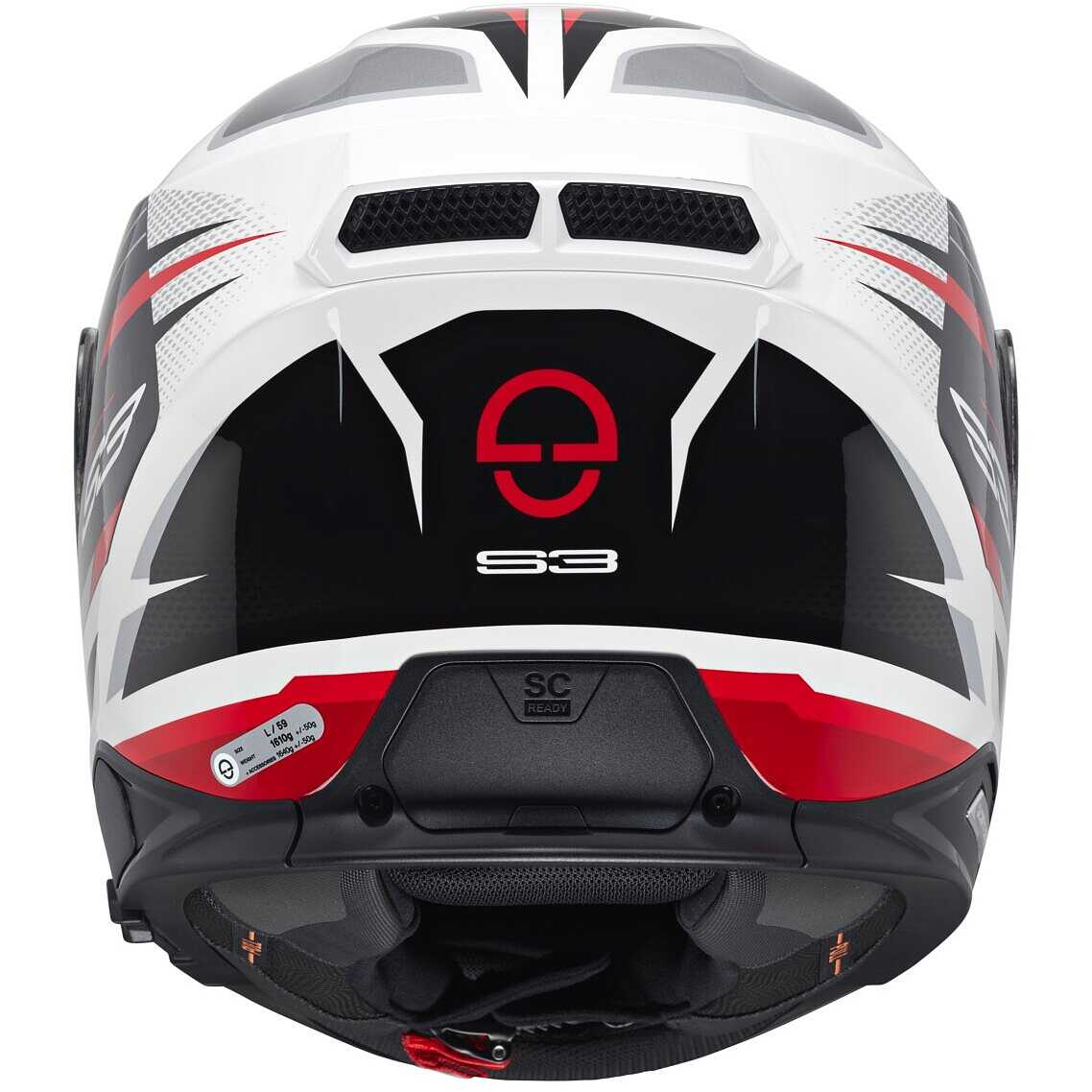 Schuberth S3 APEX Full Face Touring Motorcycle Helmet White For Sale ...