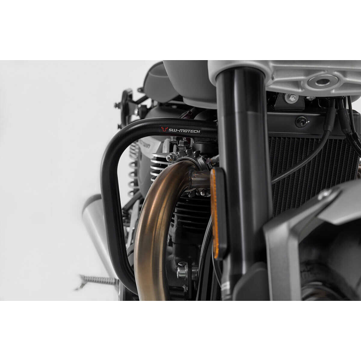 Schwarzer Motorschutzbügel Sw-Motech SBL.11.667.10003/B für Triumph ...
