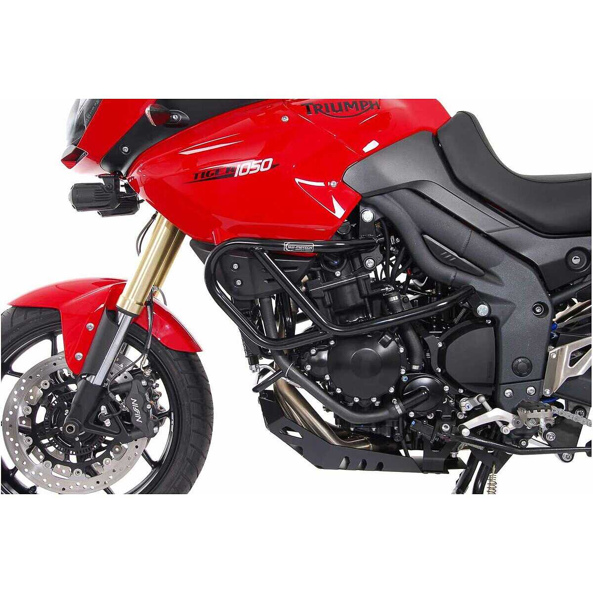 Schwarzer Motorschutzbügel Sw-Motech SBL.11.610.100 für Triumph Tiger 1050 (06-12) / SE (11-12 ...