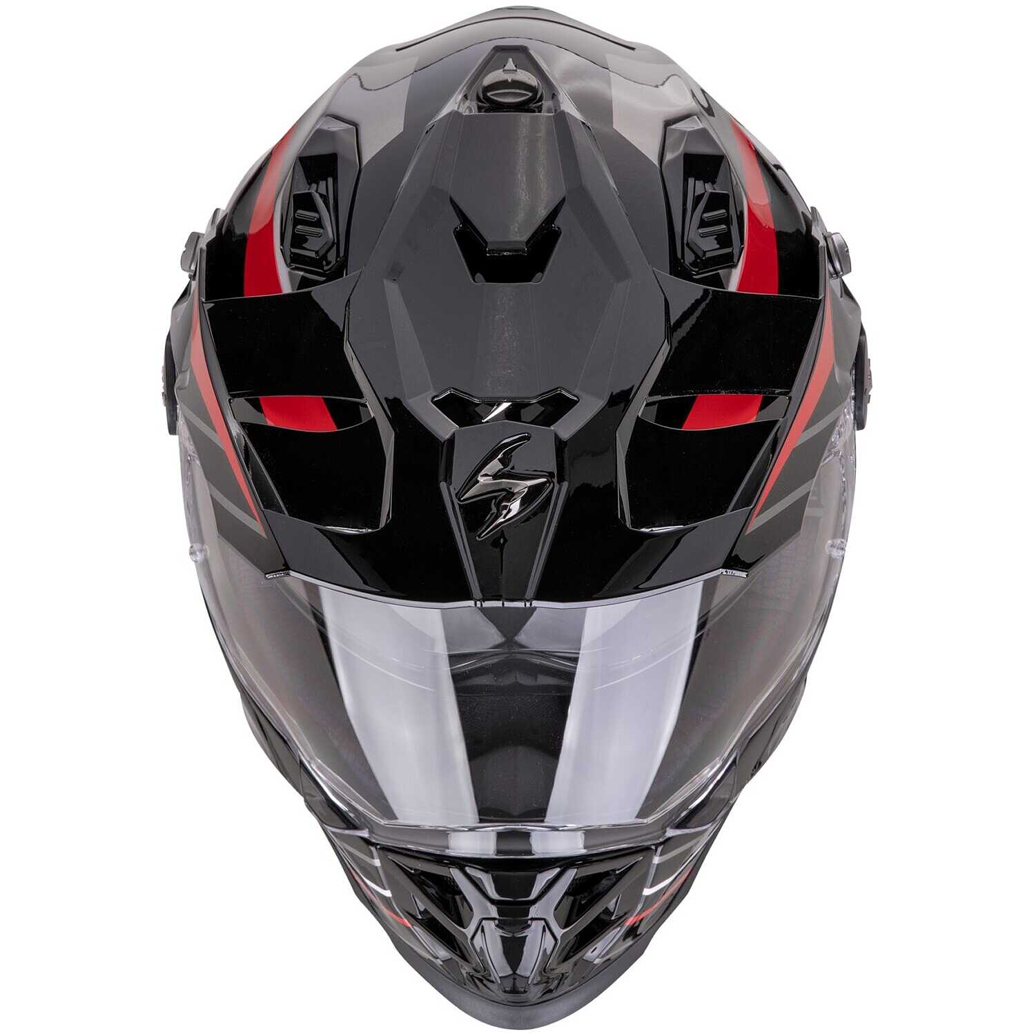 Scorpion ADF 9000 AIR FEAT Adventure Full Face Motorcycle Helmet Black ...