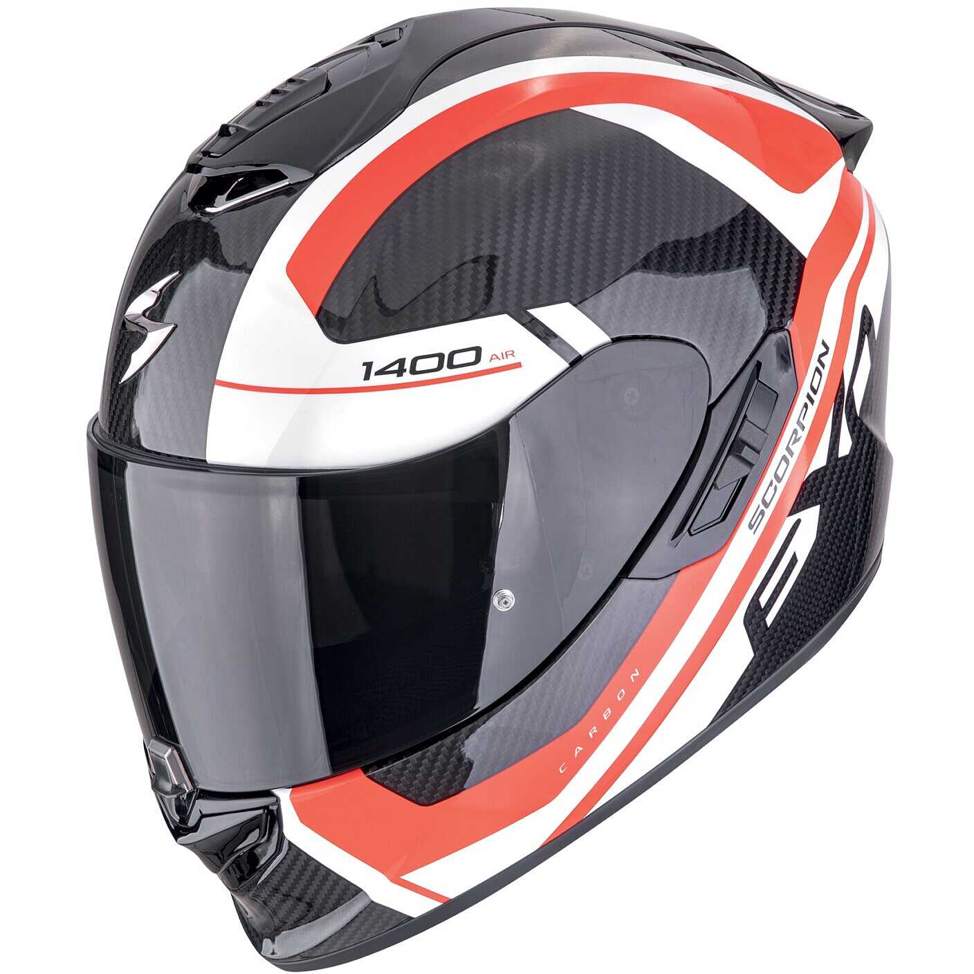 Scorpion EXO-1400 EVO II CARBON AIR ENKO Full Face Carbon Motorcycle ...