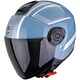 Scorpion EXO-CITY II COSMOS Jet Motorcycle Helmet Pearl White Silver ...