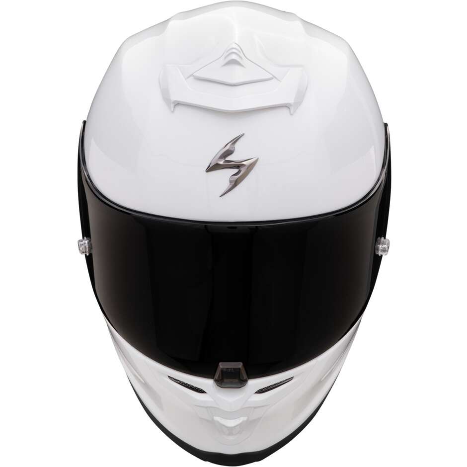Scorpion EXO-R1 EVO AIR FIM Solid Full Face Motorcycle Helmet Pearl ...