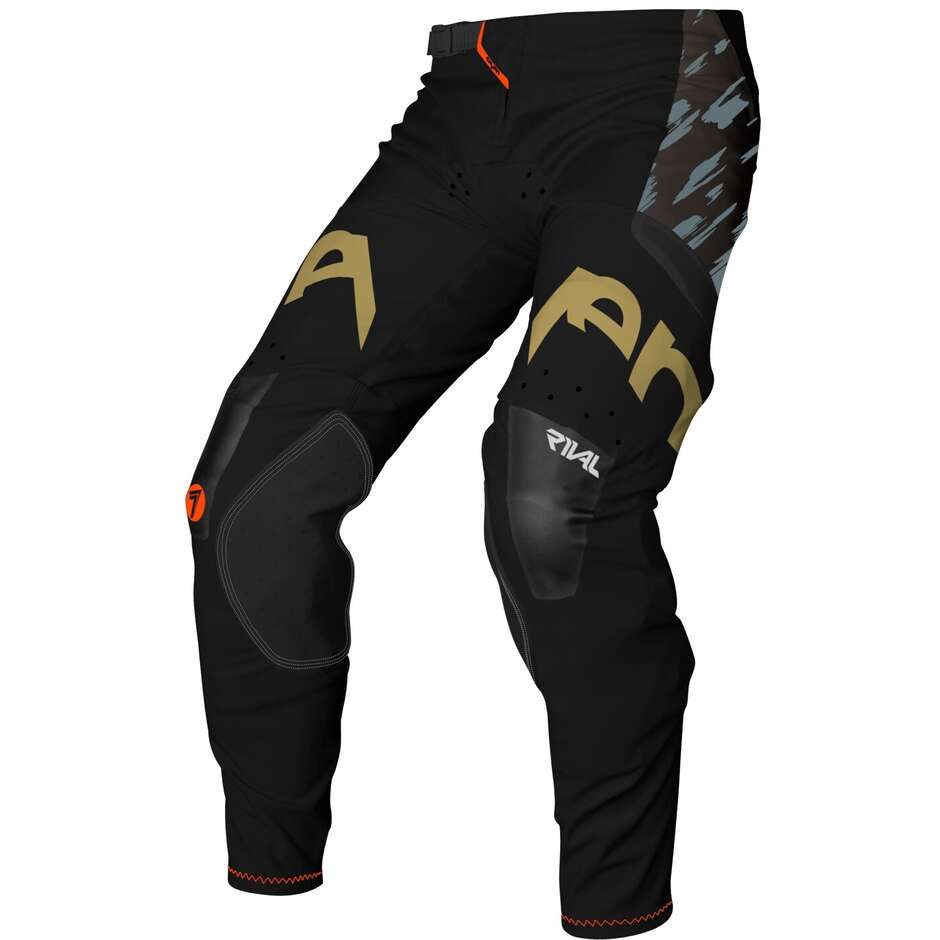 SEVEN MX RIVAL 25.1 CLASH Black BRANDY Motocross Pants For Sale Online ...