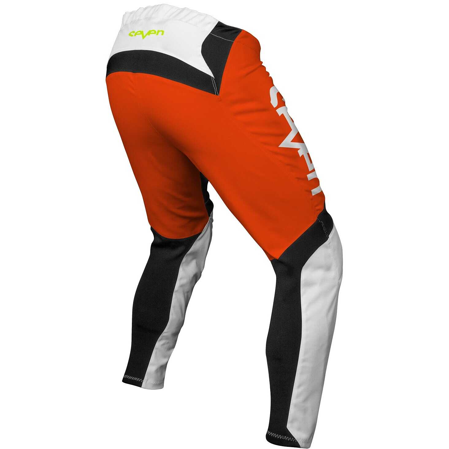 SEVEN MX VOX 25.1 FRACTURE Motocross Pants White Orange Fluo For Sale ...