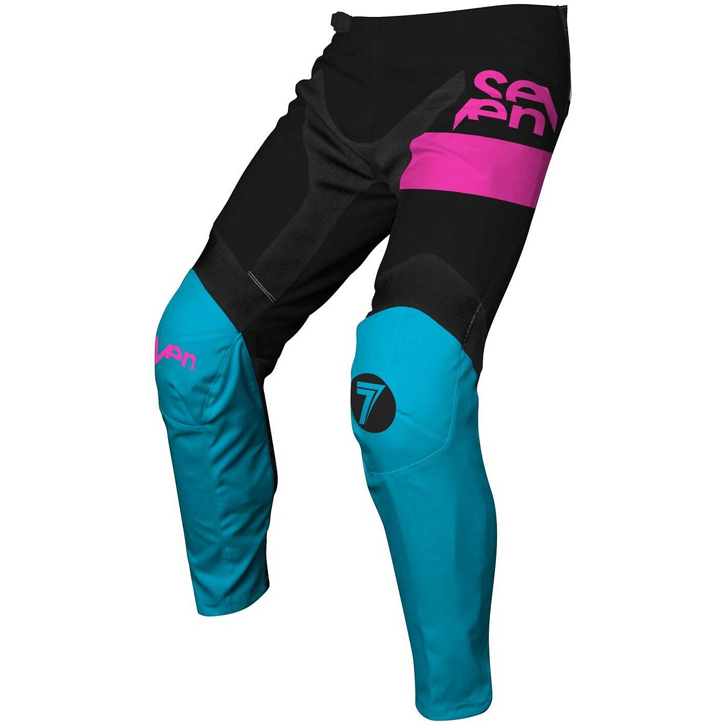 SEVEN MX VOX 25.1 FRACTURE VICE Cross Motorcycle Pants Black For Sale ...
